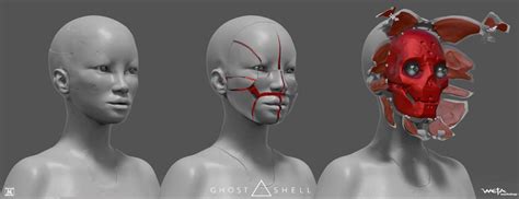 Ghost In The Shell Concept Art By Andrew Baker Concept Art World
