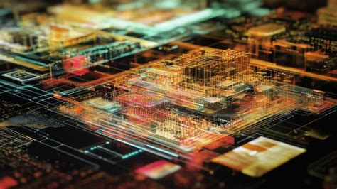 A Sharp Image Showing A Digital Workspace Filled With Abstract Representations Of Datasets With