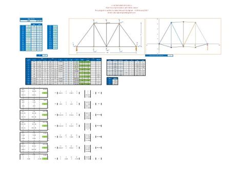 Truss Optimization With Excel Solver