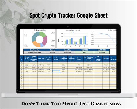 2024 Crypto Excel Template Investment Tracking Portfolio Tracking