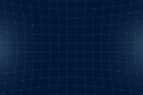 Vr Hud Futuristic Interface Voluminous Square Grid Line And Dot Head Up Display Blue Pattern