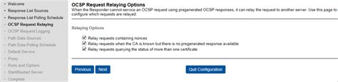 Ocsp Request Relaying
