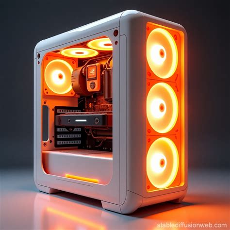 Eva 00 Inspired Computer Case Stable Diffusion Online