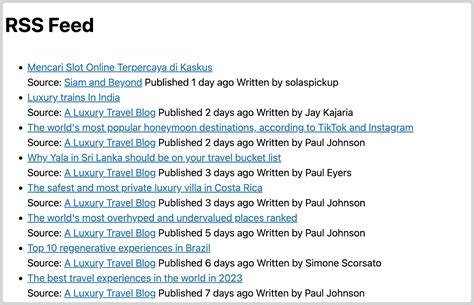 How To Embed Rss Feeds On Your Website For Free A Comprehensive Guide