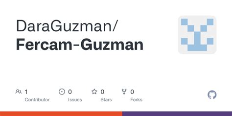 Github Daraguzmanfercam Guzman