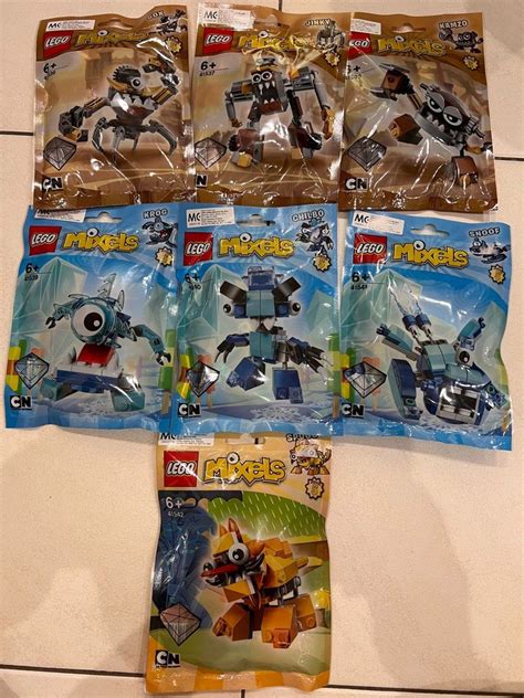 Lego Mixels Series 5 Set Of 7 Hobbies And Toys Toys And Games On Carousell