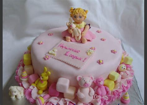 Торты на Первый День Рождения ребенка