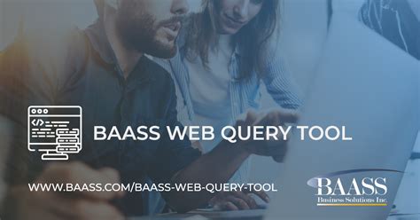 baass baass bridge baass web query tool