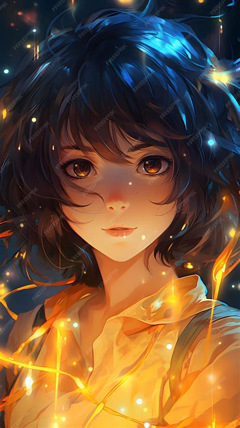 Premium Ai Image Anime Girl In Cute A 18 Year Old