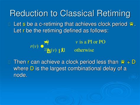 Ppt Continuous Retiming Powerpoint Presentation Free Download Id9546997