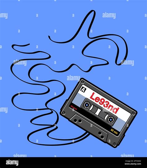 Cassette Vector Template Stock Vector Image And Art Alamy
