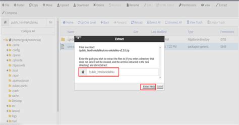 Cara Install Cms Sekolahku Di Cpanel Hosting