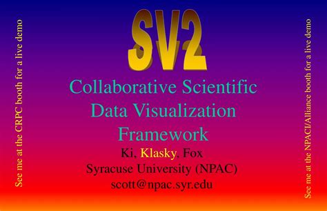 Ppt Collaborative Scientific Data Visualization Framework Powerpoint Presentation Id6024677