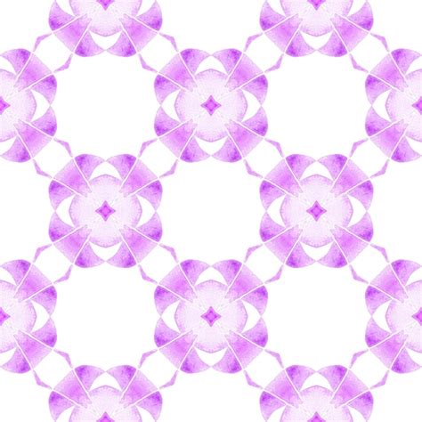 Premium Photo Medallion Seamless Pattern Purple Dazzling Boho
