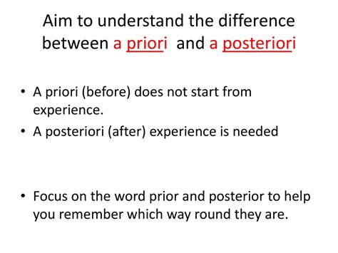 What Is A Priori And What Are Some Examples Of It Quora 51 Off