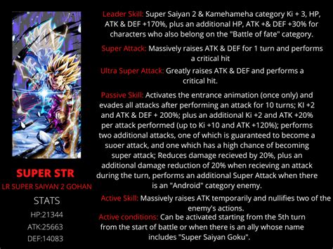 Concept Dual Df Lr Ssj2 Gohan And Perfect Cell R Dbzdokkanbattle