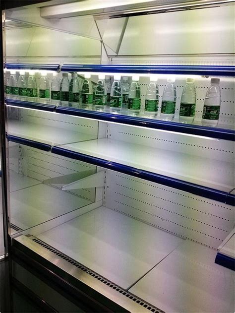 2m Showcase MultiDeck Open Chiller 4 Shelves With Two Sliding Doors