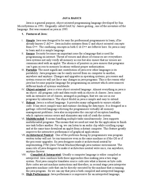 Bsc Final All Units Notes Pdf Pdf Java Programming Language