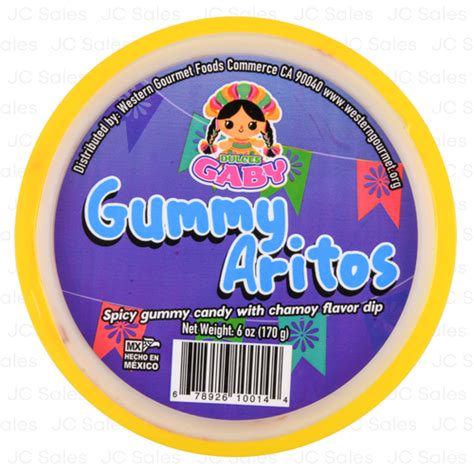 Dulces Gaby Gummy Aritos 170 Gr Jc Sales
