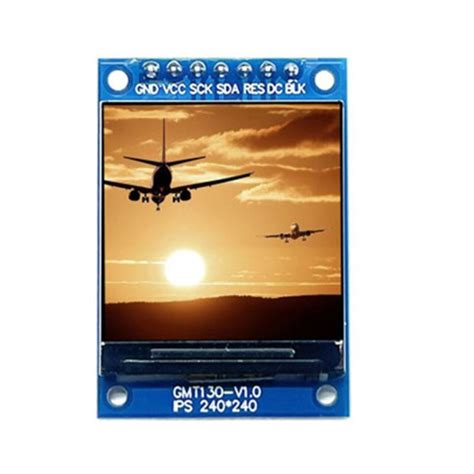 13 Inch 240240 Ips Screen St7789 Drive Ic Spi Communication 33v Voltage Spi Interface Full