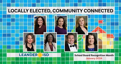 Leander Isd Celebrates School Board Recognition Month Leander Isd News