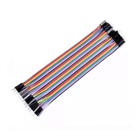 20 Pçs Jumper Macho X Macho 20cm Protoboard Arduino Pic