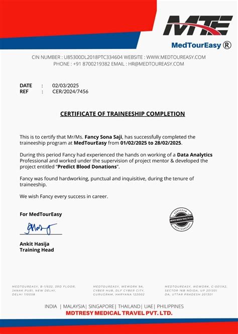 Dataanalytics Traineeship Learningexperience Python Sql… Fancy Sona Saji