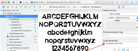 how to import fonts into xcode swift 3 Перевод vaeum