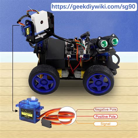 Miuzei Pcs SG G Micro Servo Motor Kit For RC Robot Arm Hand Walking Helicopter Car Boat