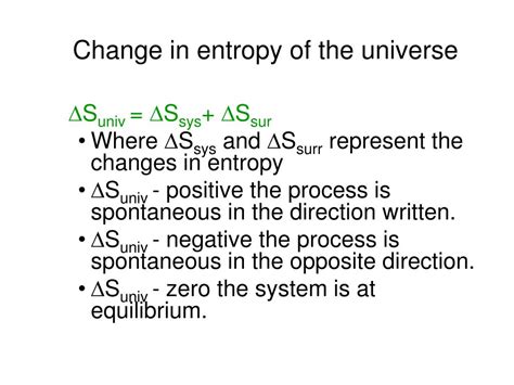 PPT Chapter Spontaneity Entropy And Free Energy PowerPoint Presentation ID