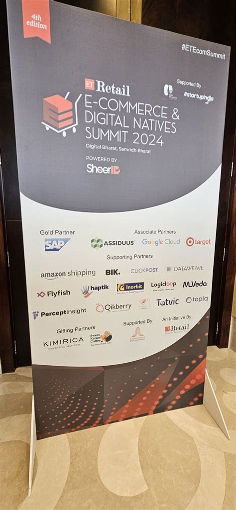 Akashdeep Mazumder On Linkedin Etretailsummit Etecomsummit Ecommerce Digitalnatives