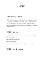 Understanding OSPF A Comprehensive Guide Course Hero