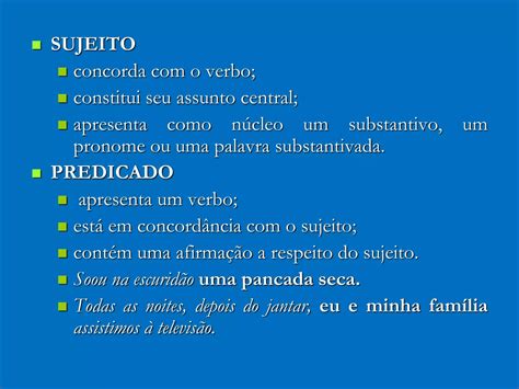 Mapa Mental Sujeito E Predicado Fdplearn
