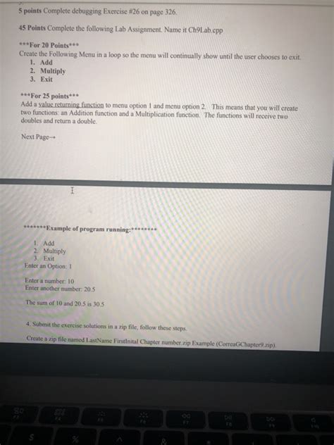 Solved 5 Points Complete Debugging Exercise 26 On Page 326