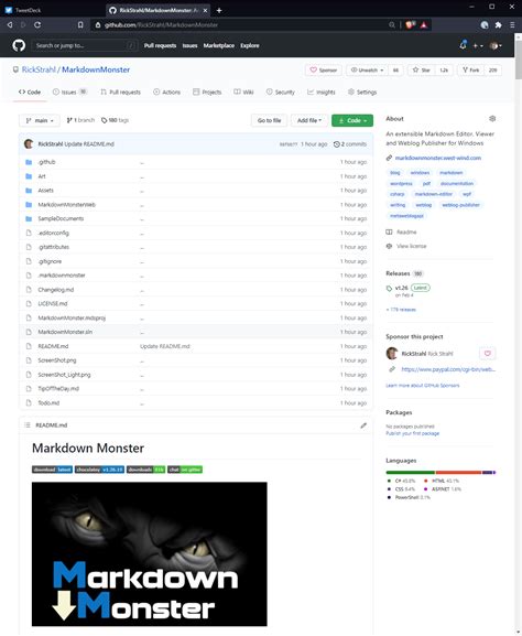 taking down the markdown monster source code rick strahl s web log