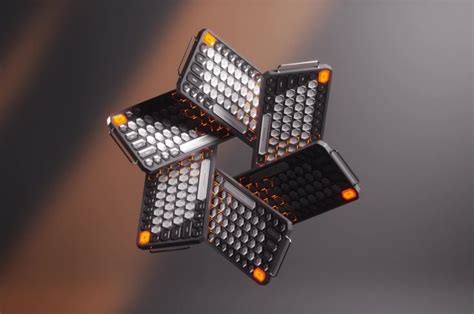 Modular Keyboard Concept Employs Hexagons To Switch Things Up A Bit