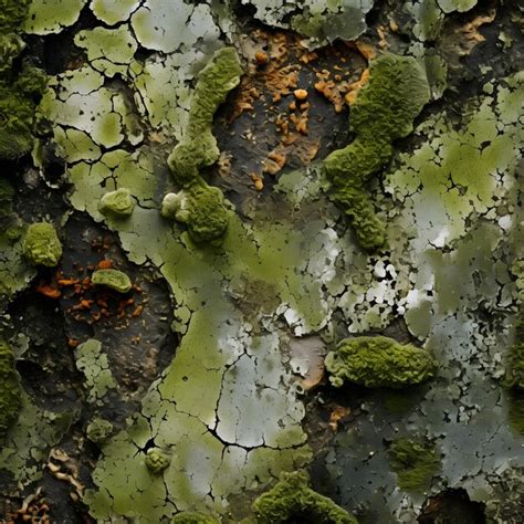 Premium Ai Image Lichens Texture
