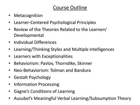 Lesson 1 Metacognition Pdf