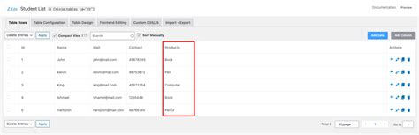 Create Table From Custom SQL Ninja Tables