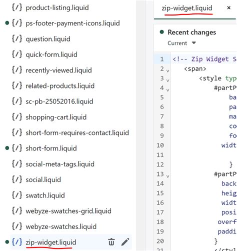 i have an issue with my shopify widget help zip co nz