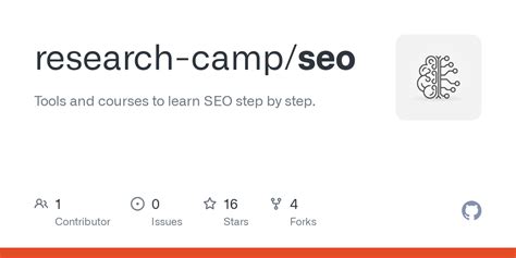 Github Research Campseo Tools And Courses To Learn Seo Step By Step