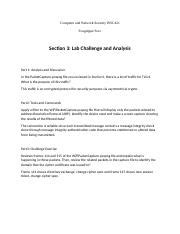 Section Lab Challenge And Analysis Week Issc Docx Computer And Network Security