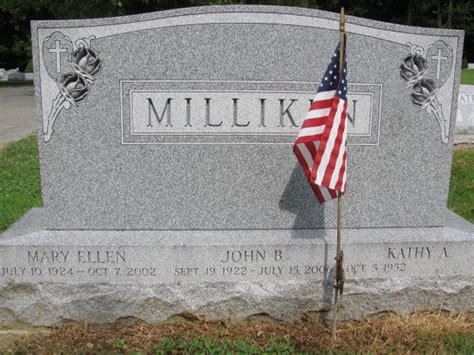 Mary Ellen Shrum Milliken 1924 2002 Find A Grave Memorial