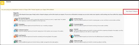 Access Rights To Create New Reports In Sage CRM Sage CRM Tips