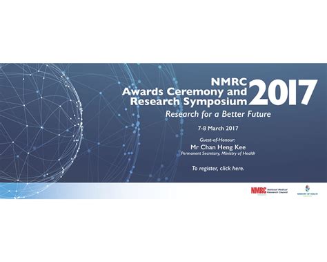 Nmrc Awards Ceremony And Research Symposium 2017 National Medical