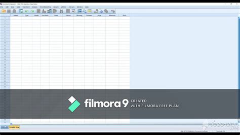 How To Create Variable View In Spss Youtube