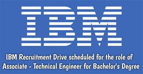 IBM Careers Associate Technical Engineer Jobs
