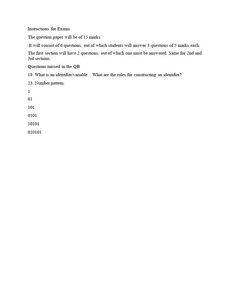 Question Bank C Programming Pdf