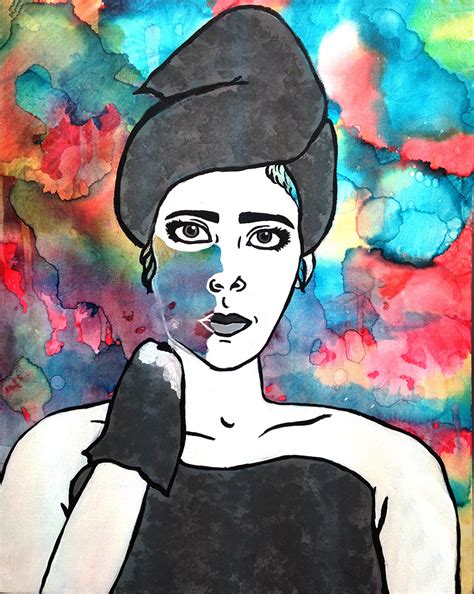 Clean Ink And Acrylic2015 Behance