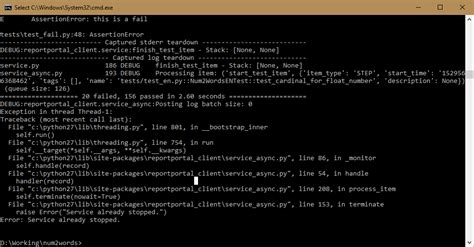 Pytest Reports Service Already Stopped And Causes Incomplete Launch Be Uploaded · Issue 68